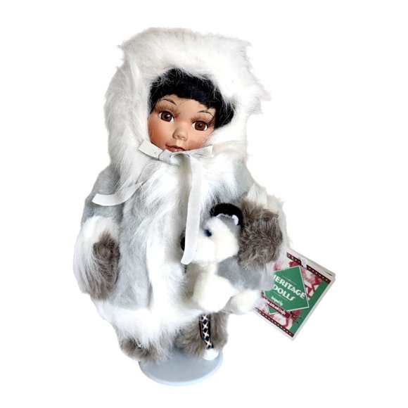 Heritage Doll | Toys | Vintage Heritage Native American Eskimo ...